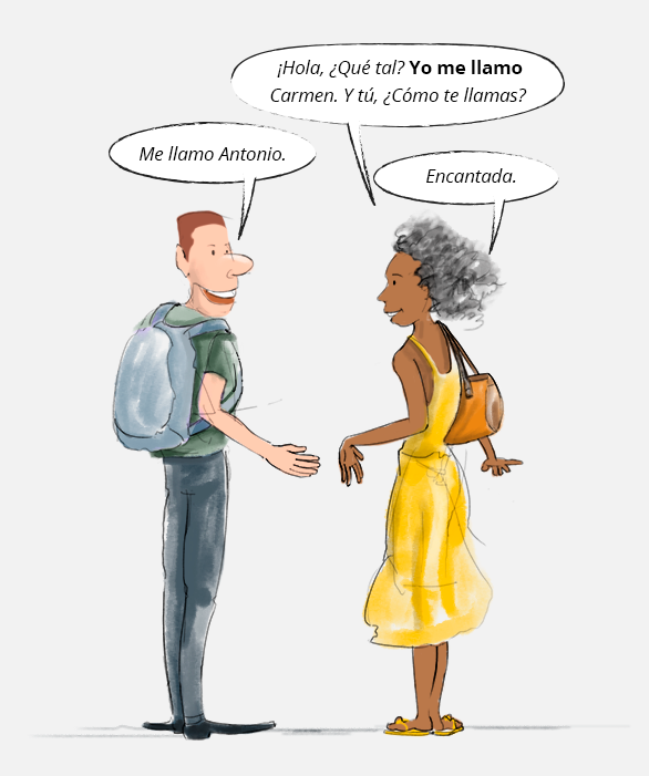 Saludos Y Presentaciones En Espanol